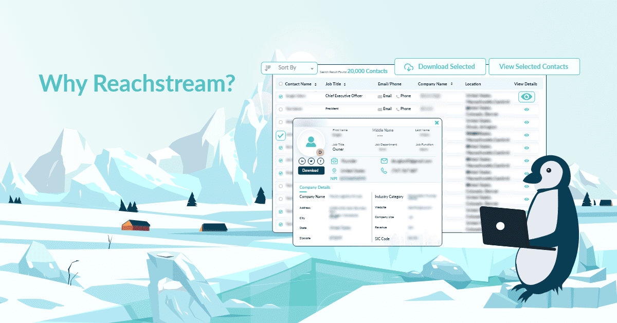 Why ReachStream? | B2B Data Platform