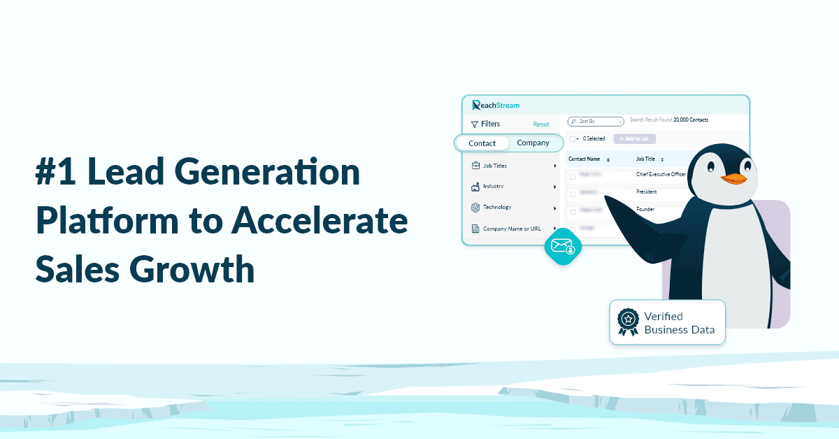 ReachStream: Smarter lead generation for enterprises.